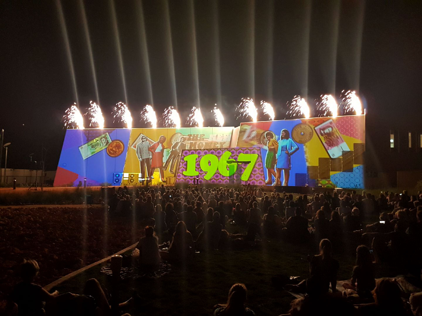 Storytelling Projections and Synchronised Fireworks - Exmouth ...