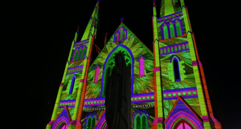 illuminart® » Lights of Christmas: St Josephs Cathedral Rockhampton