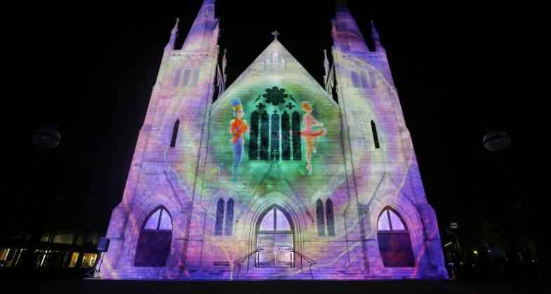 illuminart® » Lights of Christmas: St Josephs Cathedral Rockhampton