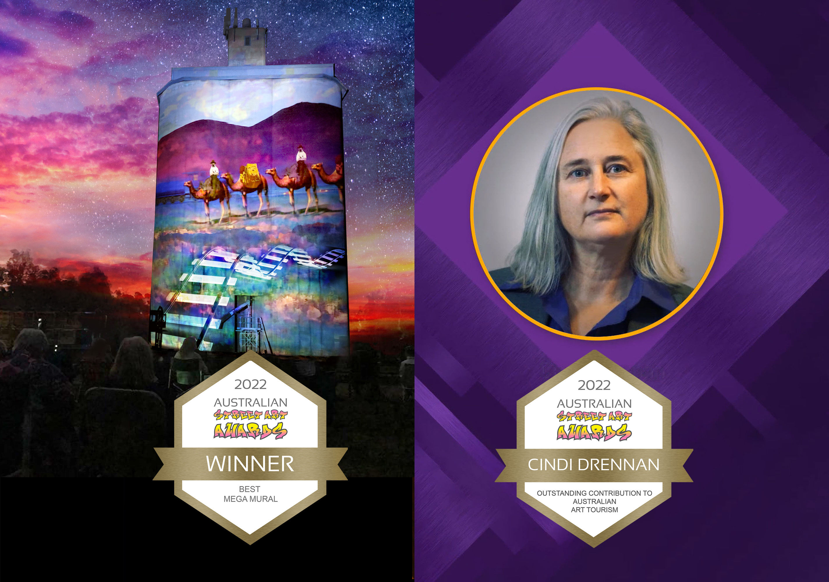 Best Mega Mural, Outstanding Contribution Awards at Australian Street ...